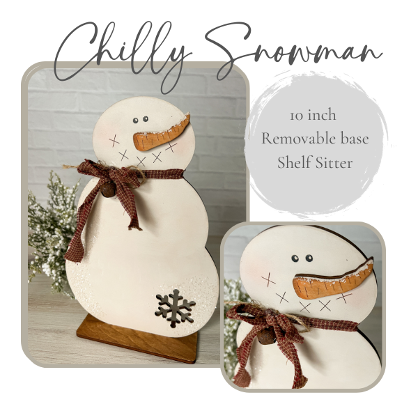 Chilly Snowman DIY Home Kit Instructional Guide – Barn & Brush Co.
